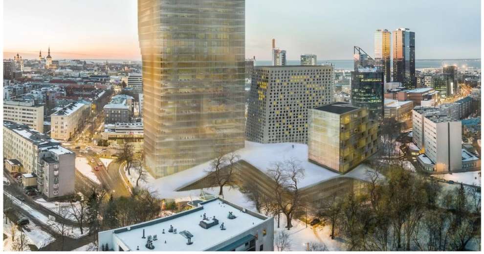 Tallin Tower, Market, Housing, public park - Make Make